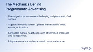 Transforming Outdoor Advertising with Programmatic DOOH in Malaysia | PDF