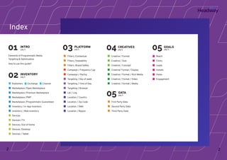Programmatic Elementes Guide: 85 elements of programmatic success | PPT