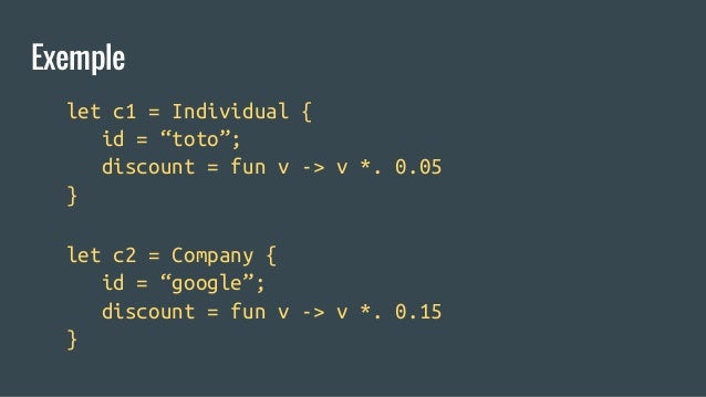 La programmation fonctionnelle avec le langage OCaml