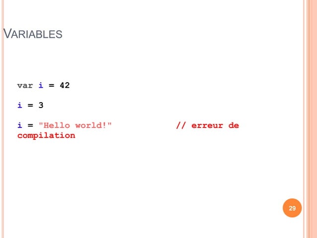 Programmation fonctionnelle Scala | PPTX