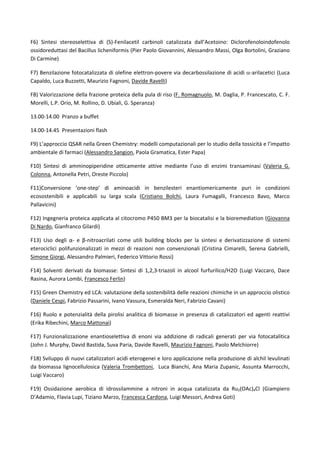 Programma workshop firenze | PDF