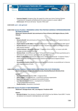 Programma xii convegno_nazionale_aiic_bozza_30-03 copia | PDF