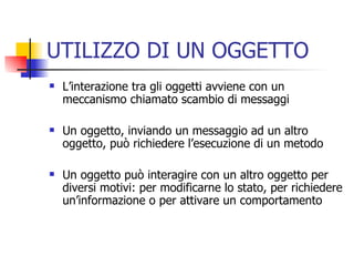 Programmazione ad oggetti | PPT