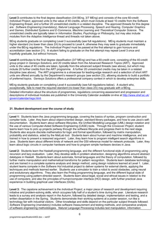 Programme Specification | DOC