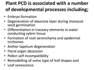 Programmed cell death_in_development_and_defence | PPTX