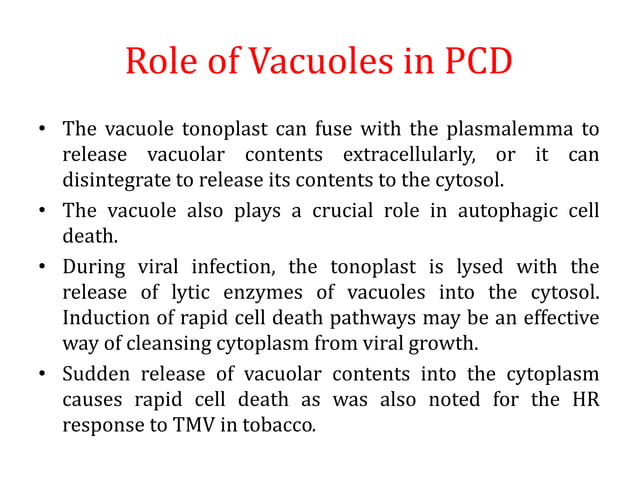 Programmed cell death (pcd) | PPTX | Biological Sciences | Science