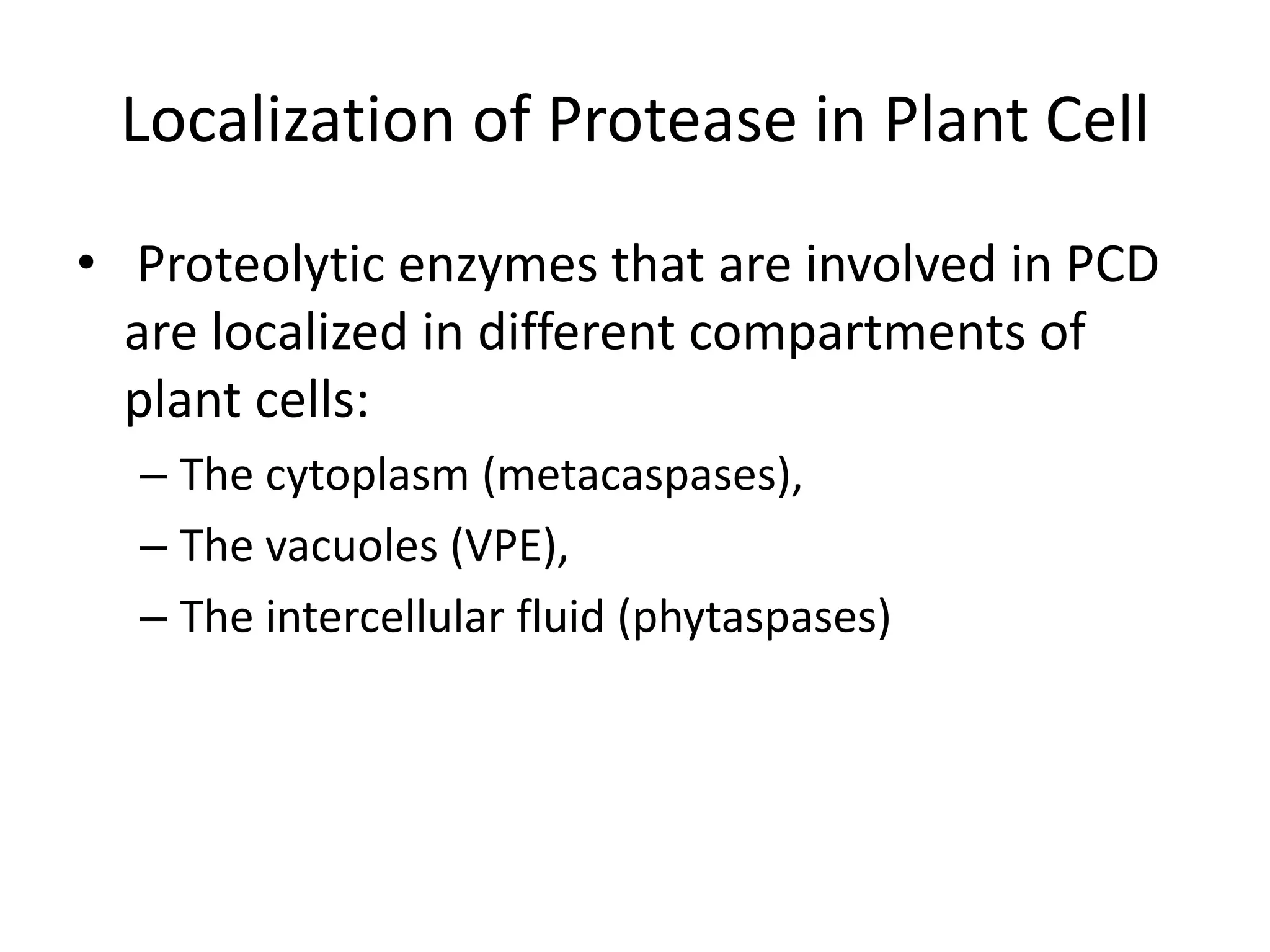 Programmed cell death (pcd) in plants | PPTX