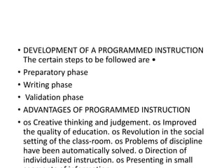 PROGRAMMED INSTRUCTION...WPS Office.pptx | Free Download