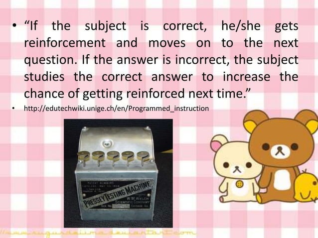 Programmed instruction | PPT