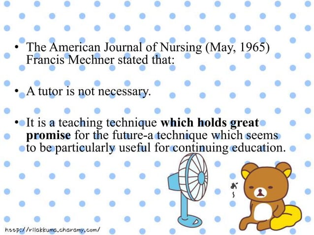 Programmed instruction | PPT