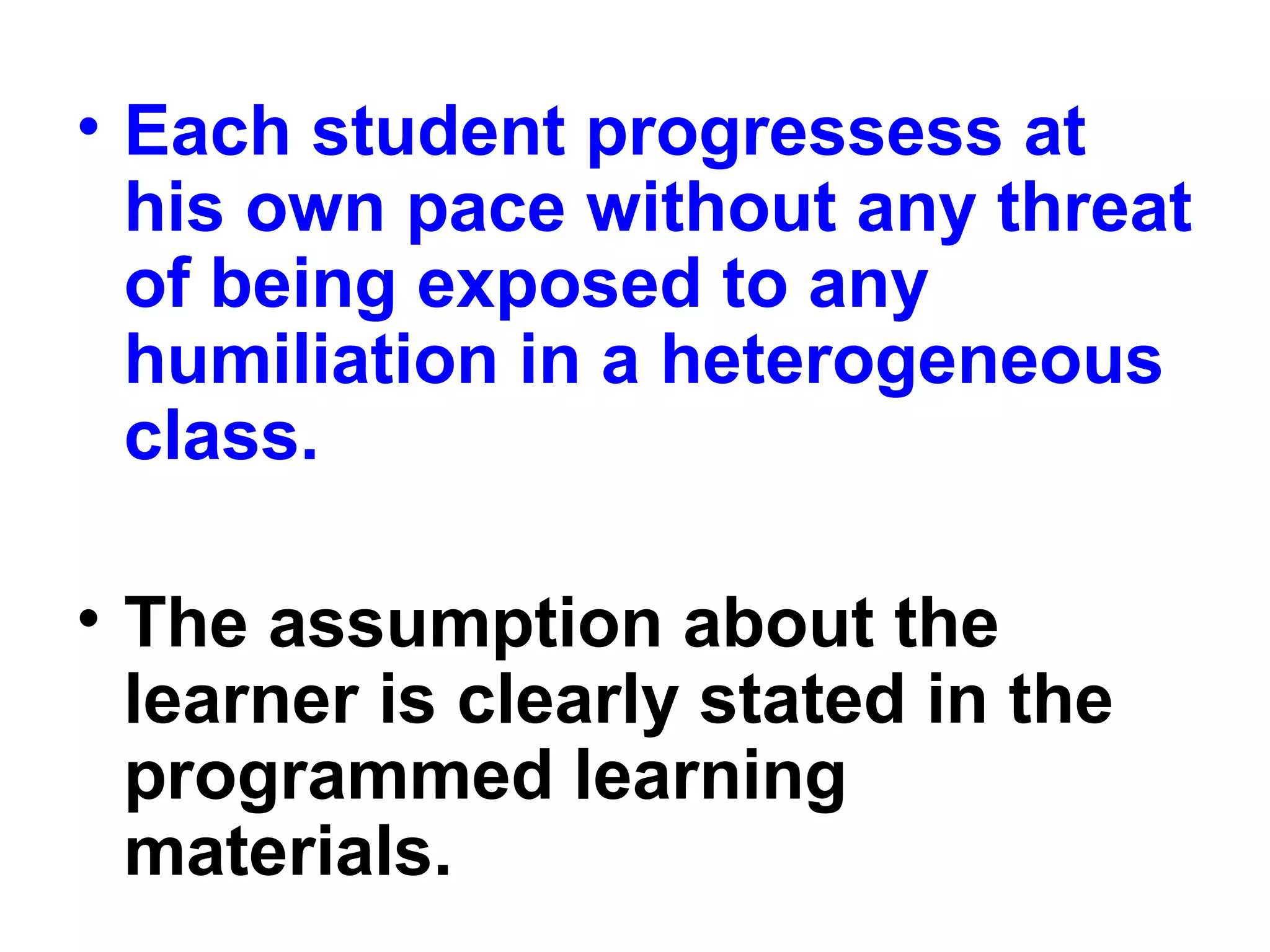 Programmed Instruction | PPT | Programming Languages | Computing