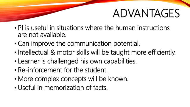 Programmed instruction | PPT
