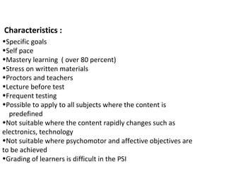 Programmed instruction ppt history | PPT
