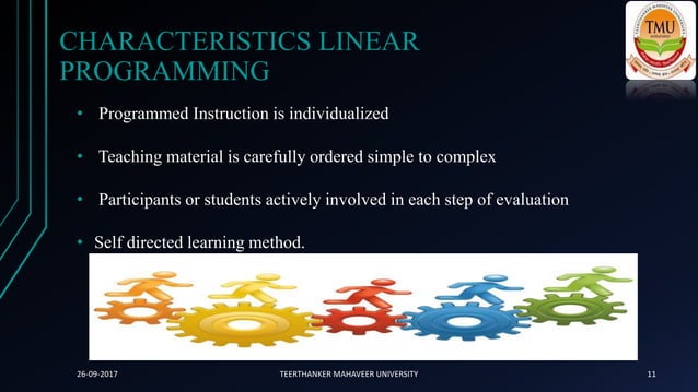 Programmed instruction in education | PPTX