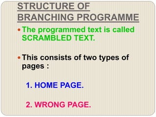 Programmed instruction my presentation | PPTX | Educational Assessment ...