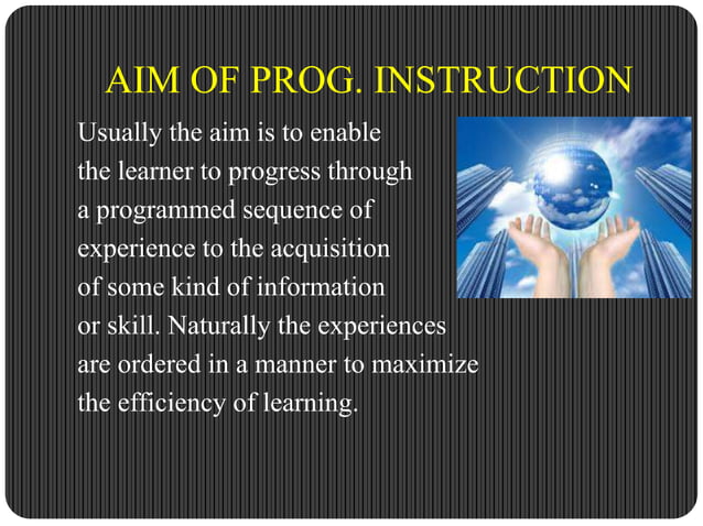 PROGRAMMED INSTRUCTION A Type of Learning PPT.pptx