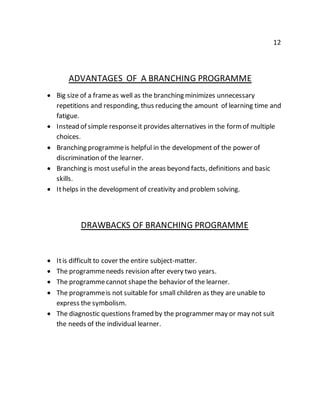 Programmed learning | DOCX