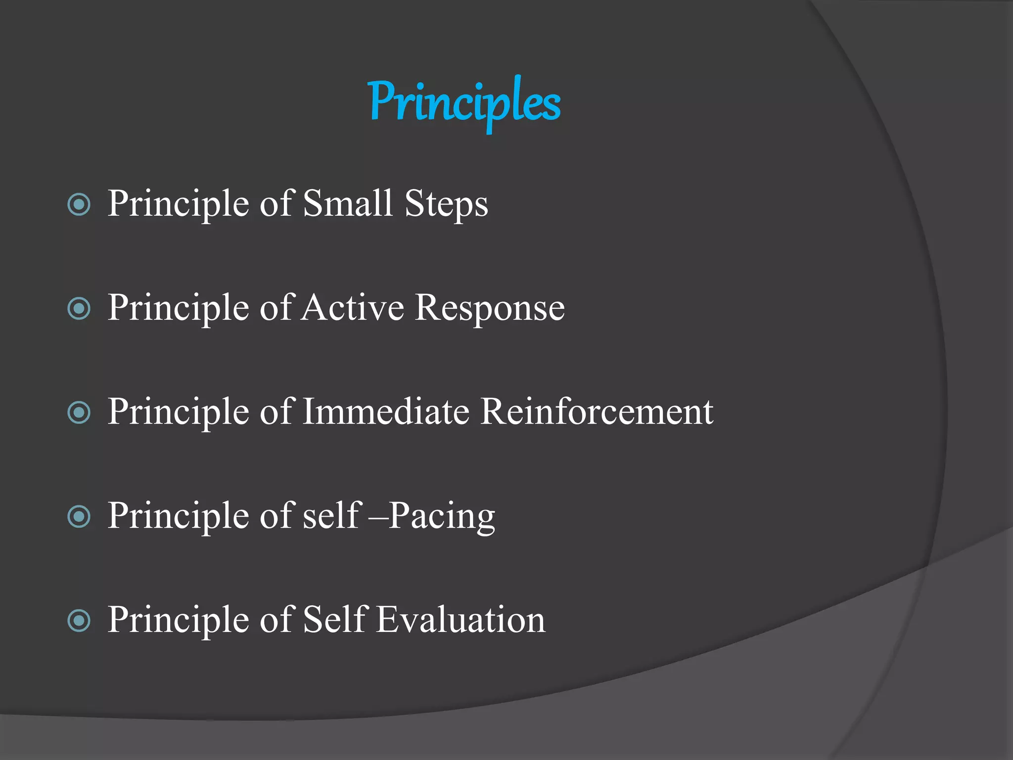 Programmed learning | PPTX | Science