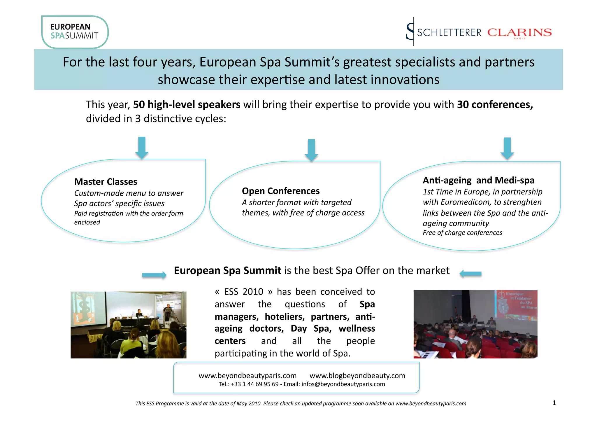 European Spa Summit | PPT