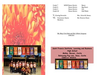 PROGRAMME for foundation day.doc