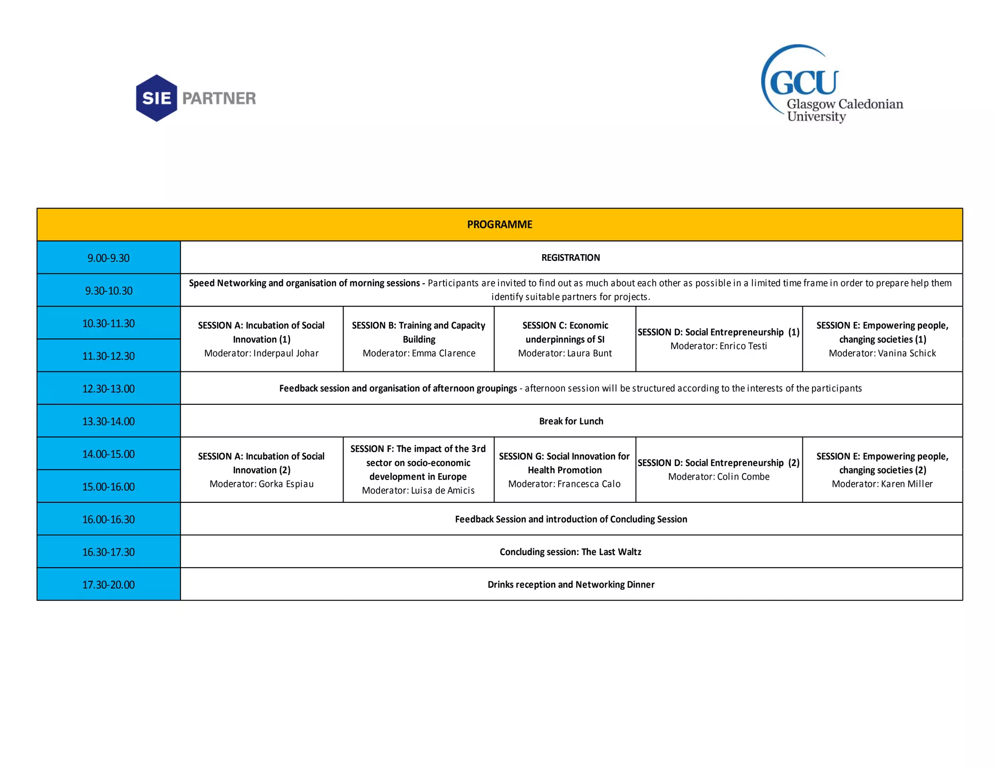 Programme gcu london 21 september def | PDF