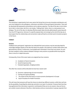 Programme gcu london 21 september def | PDF