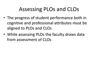Programme learning outcomes | PPTX