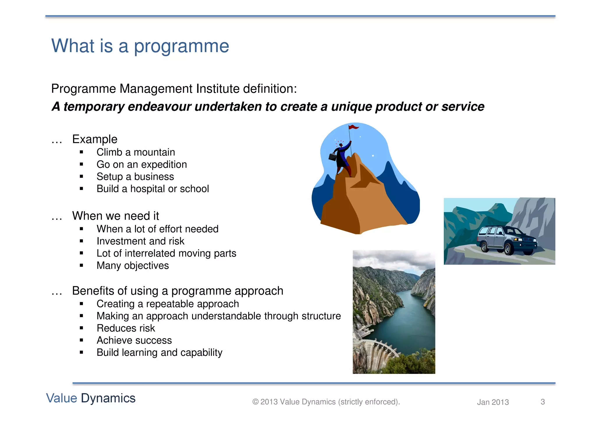 Programme management (sikander shaukat)