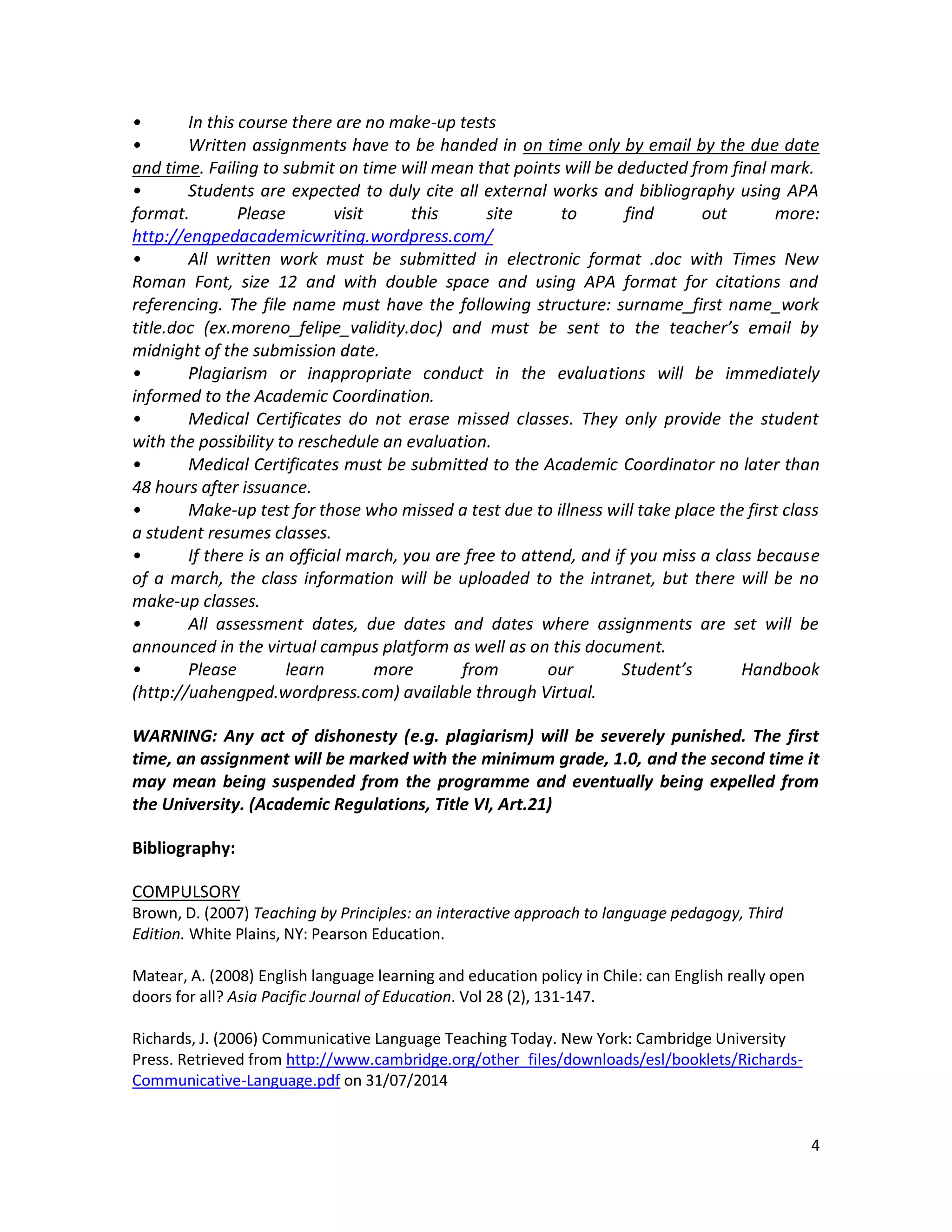 EFL Methodology I (pre-service teachers) | PDF