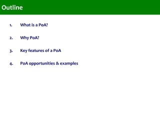 Programme of Activities (PoA's) | PPT