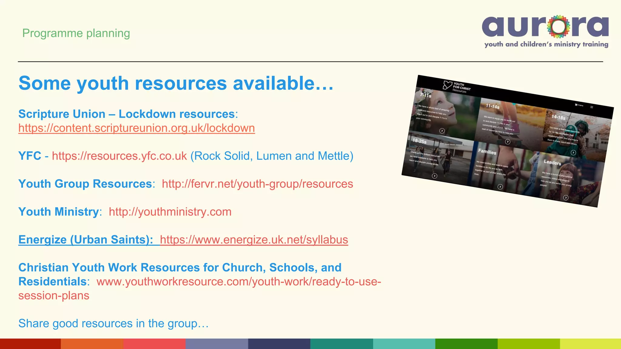 Aurora - 24 March 2021 - Programme planning web | PPT