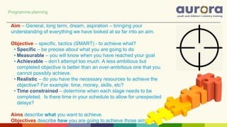 Programme planning | PPT