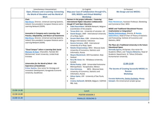 Conference schedule | PDF