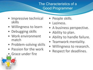 Be a passionate Programmer! | PPT