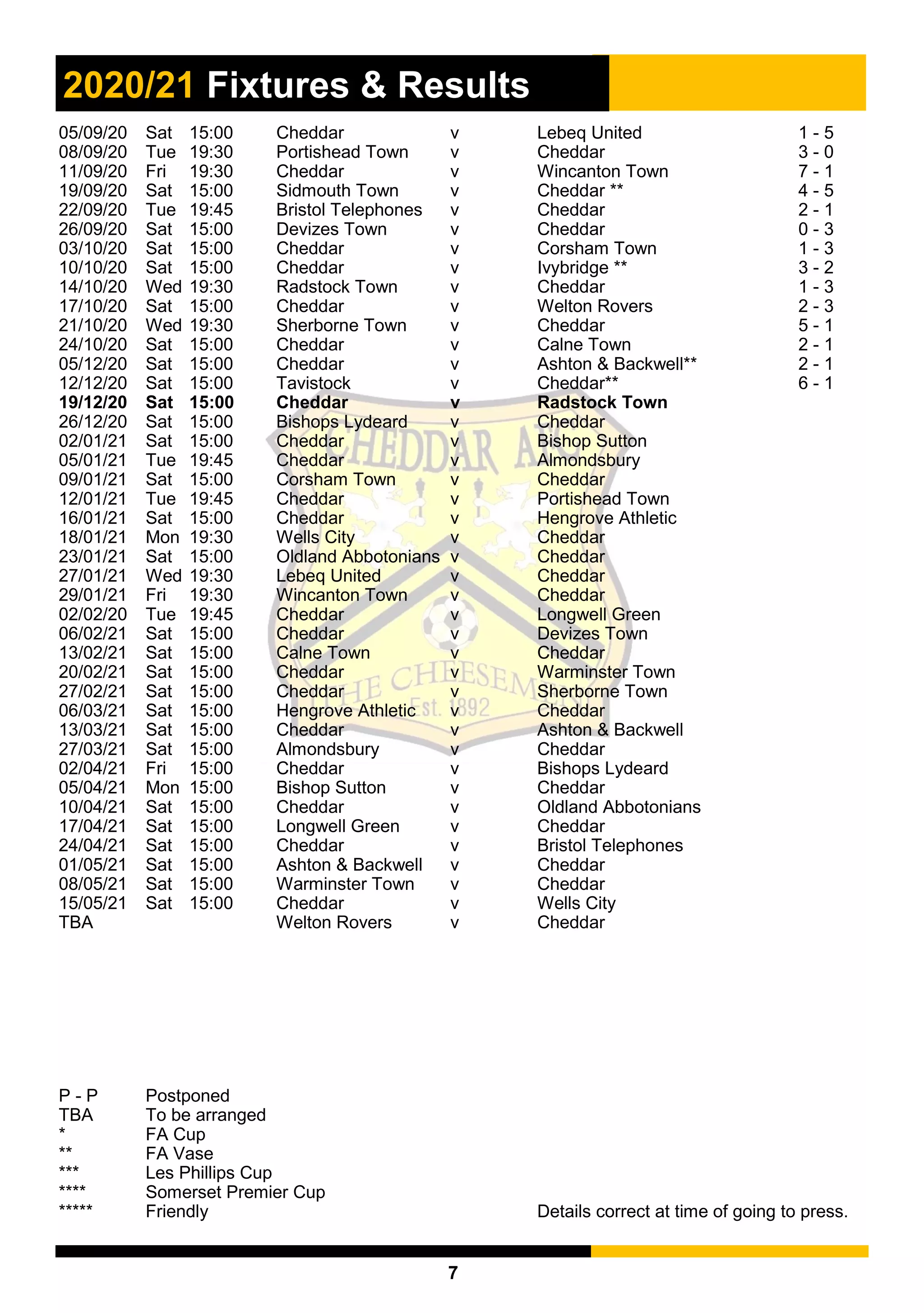 Programme radstock 19 dec 20 | PDF