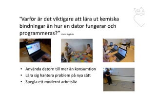 Programmering för yngre elever | PPT