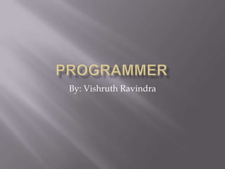 Programmer ppt | PPT