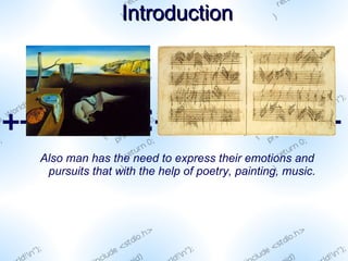 Programmer(Programming) == Poet(Poetry) | PPT