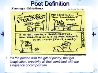 Programmer(Programming) == Poet(Poetry) | PPT