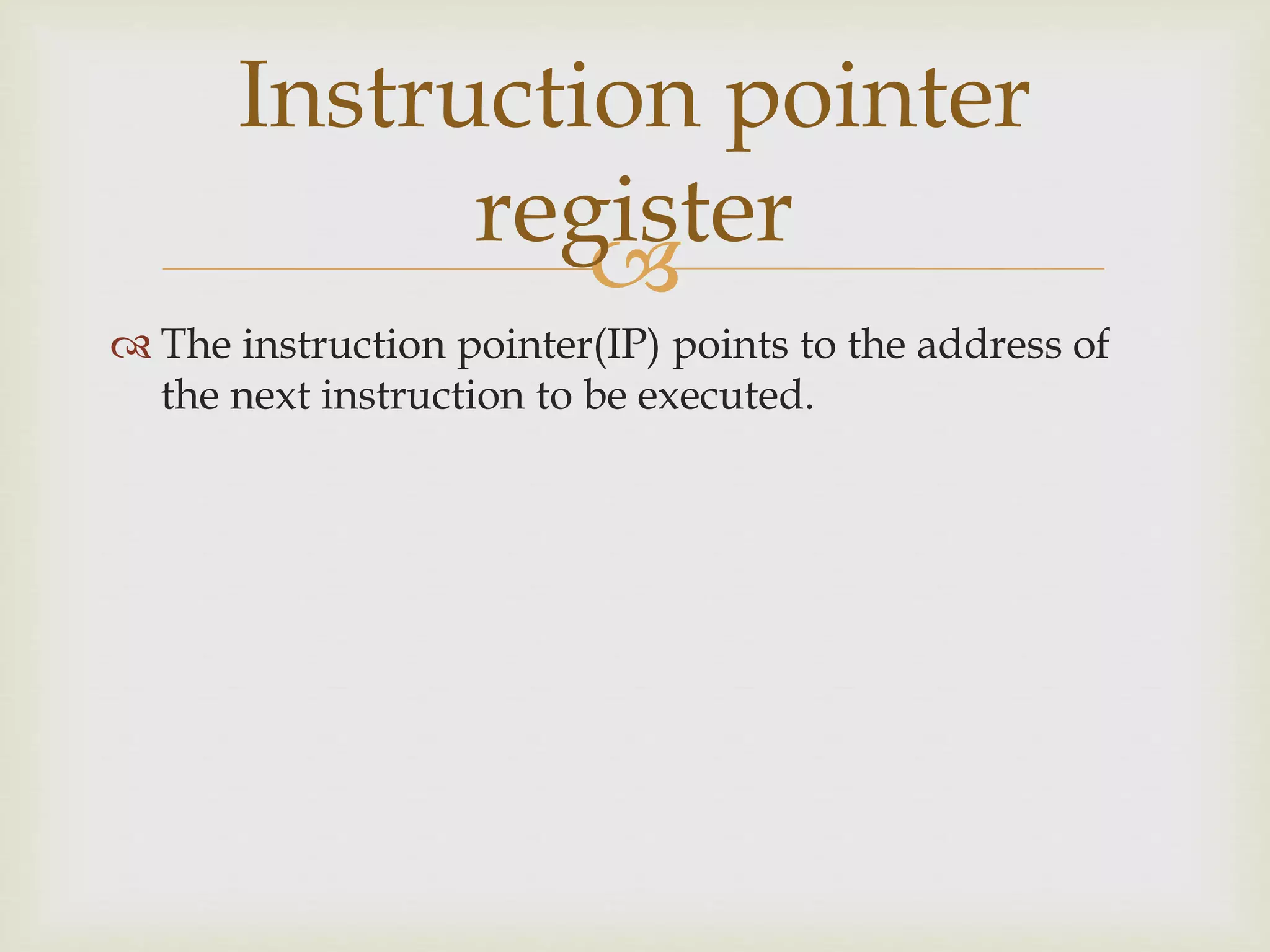 Programmers model of 8086 | PPTX