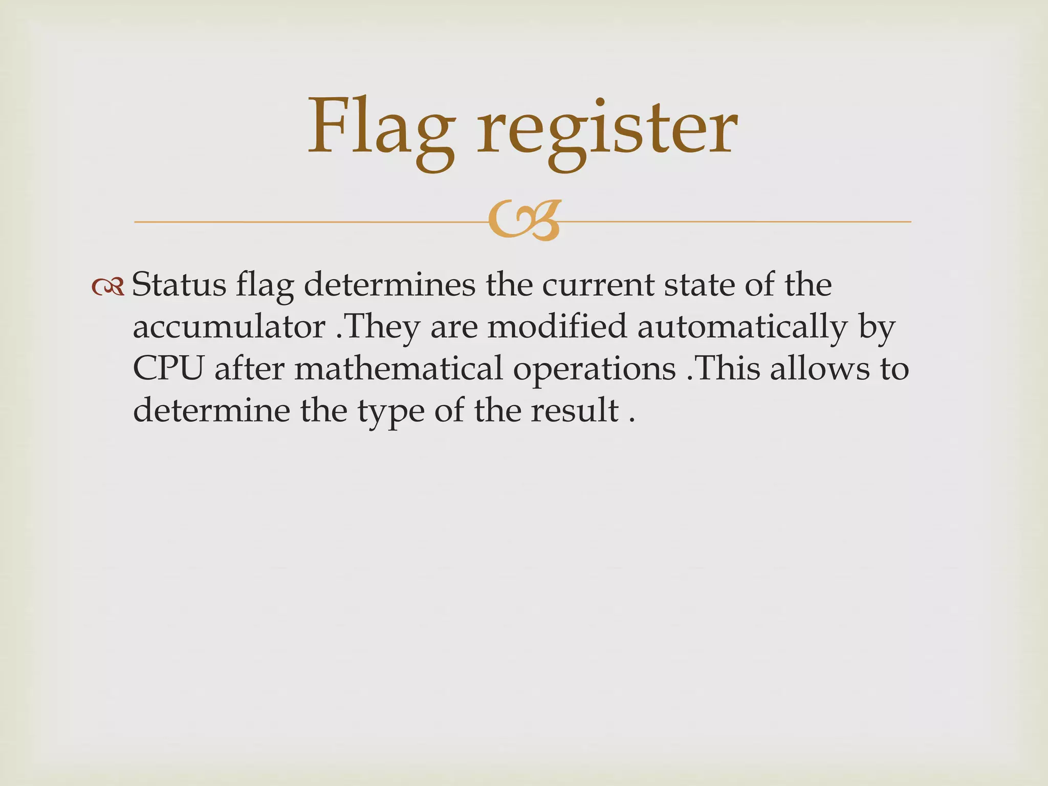 Programmers model of 8086 | PPTX