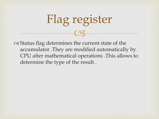 Programmers model of 8086 | PPTX