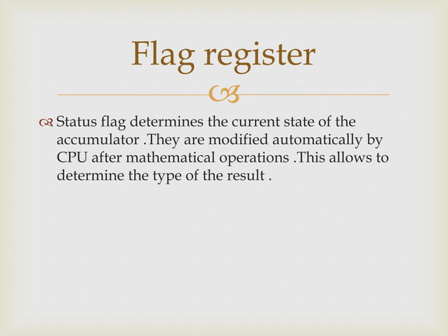 Programmers model of 8086 | PPTX | Operating Systems | Computer Software and Applications