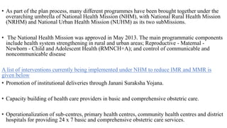 Health PROGRAMMES | PPTX