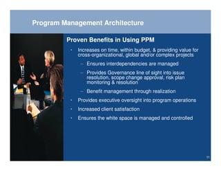 Program Mgmt Overview | PDF | Business | Business and Finance