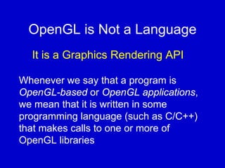 OpenGL Introduction. | PDF
