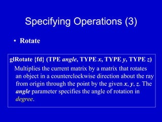 OpenGL Introduction. | PPT