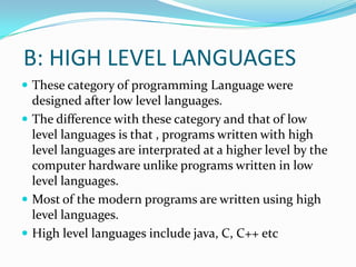 Introduction to Programming By Wathika F. Maina | PPT
