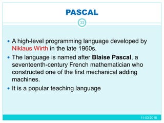Programming.language | PPT