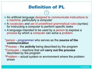 Programming.language | PPTX